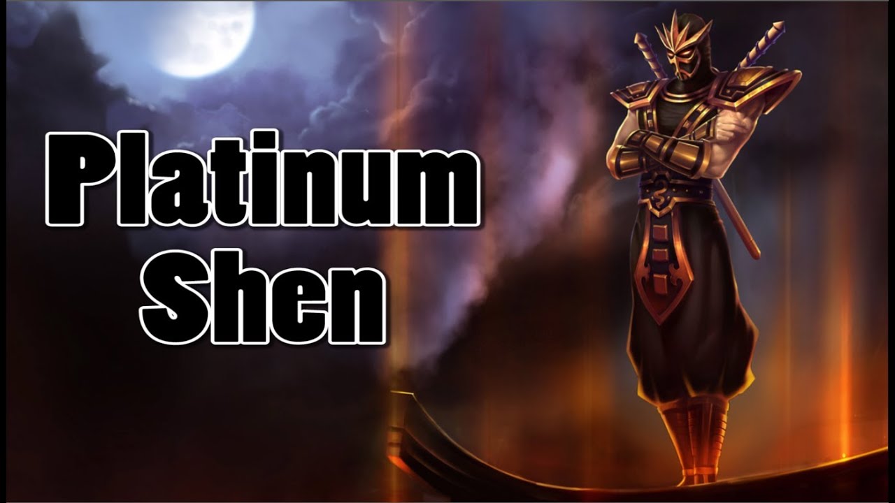 League of Legends - (Old School) Platinum Shen - YouTube