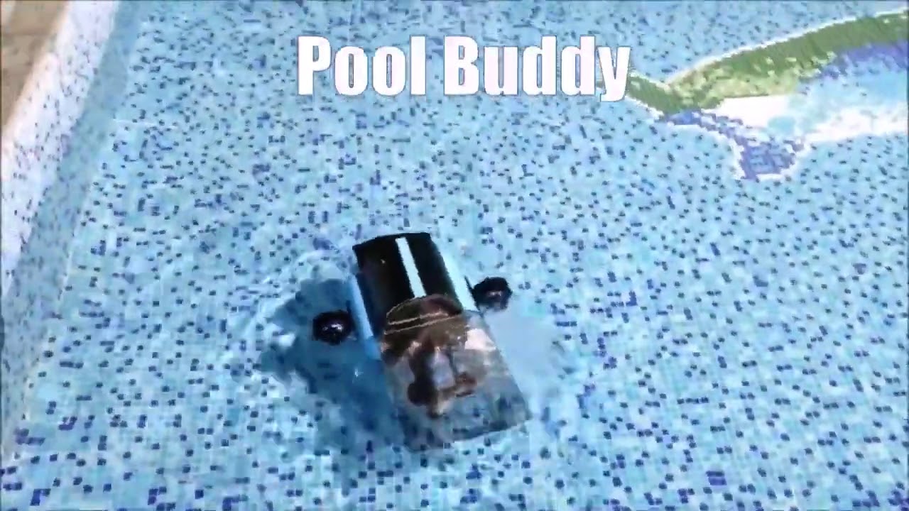 Beta Testing of The Aqua Robot : 'Pool Buddy' - YouTube