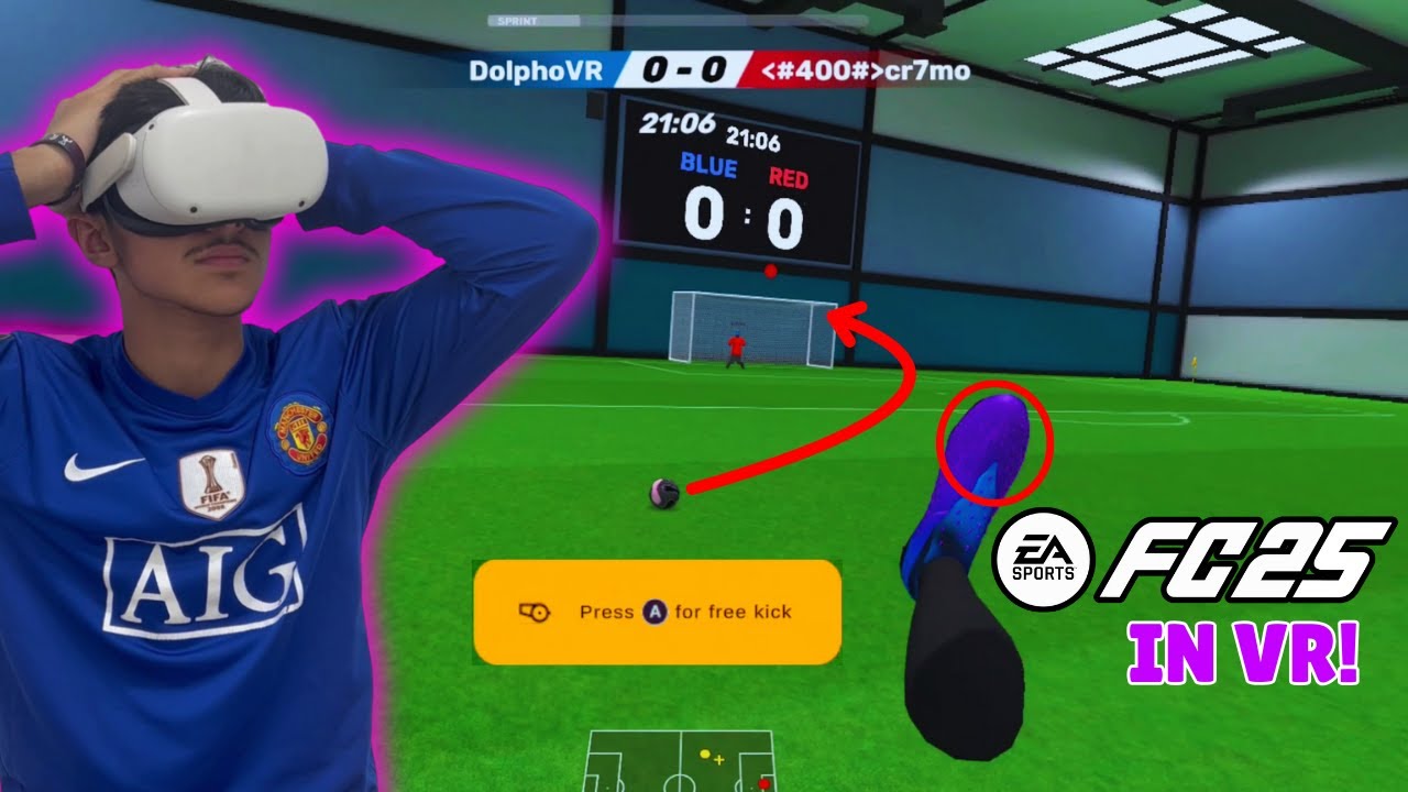 I Mastered FIFA in Virtual Reality! (again) - YouTube
