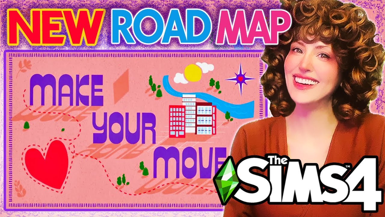 🌈💕 The Sims 4 New Road Map - REUPLOAD - YouTube