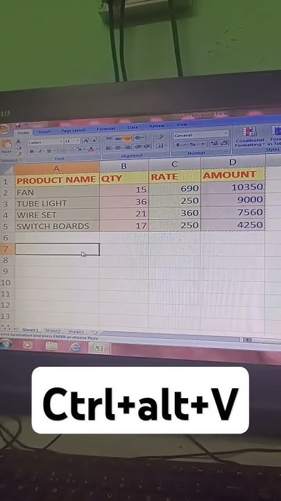 How to change data Vertical to Horizontal & Horizontal to Vertical in Excel #computereducation ...