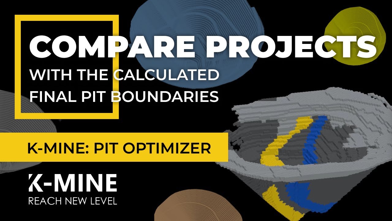 Compare Final Pit Boundaries and Improve Decision-Making - YouTube