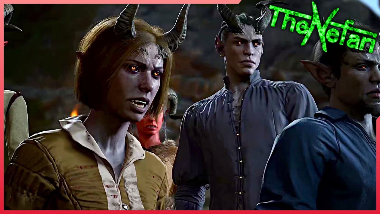 Angry Tiefling Jeorna and Volo - Baldurs Gate 3 Let's Play Part 26 ...