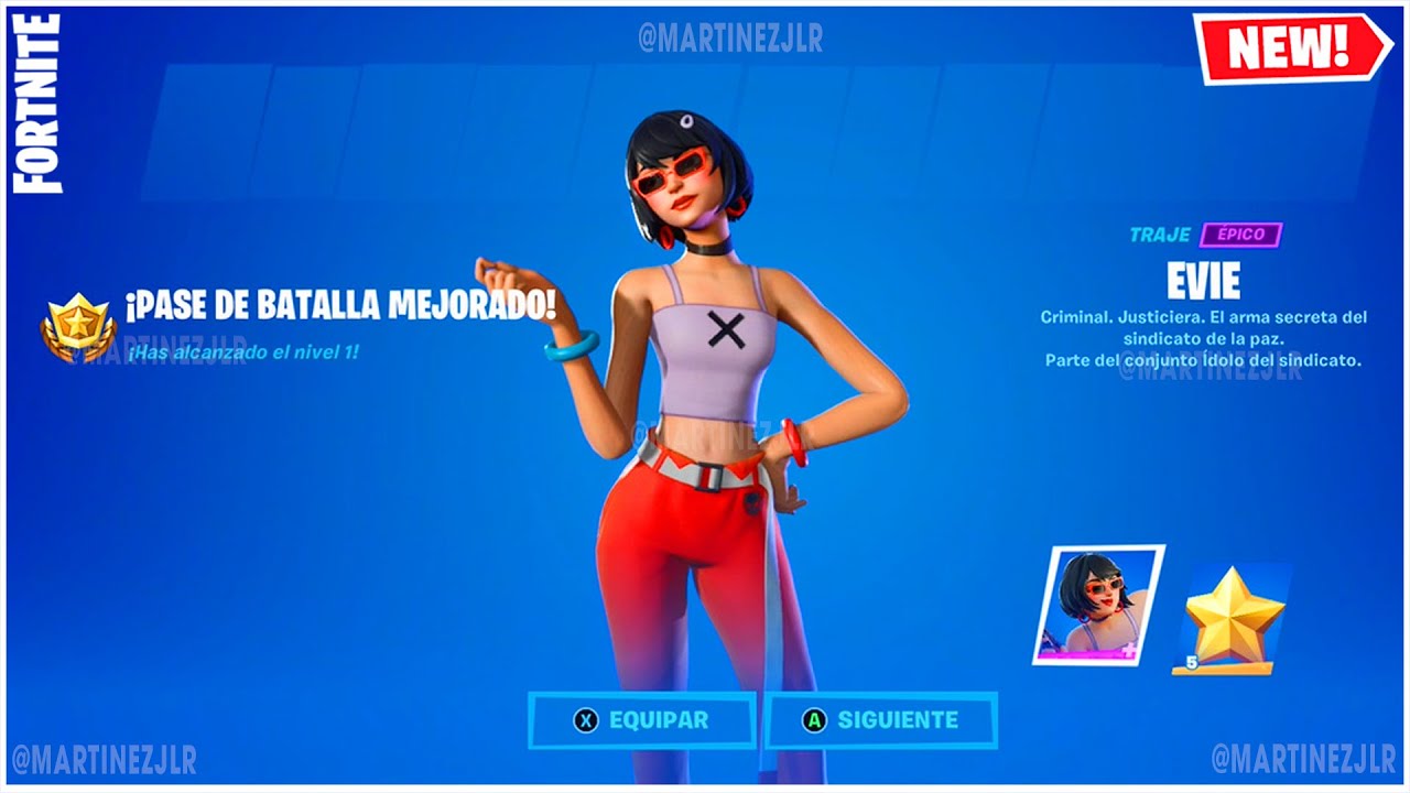 Como CONSEGUIR SKIN EVIE en FORTNITE: Battle Royale *Capitulo 3 ...