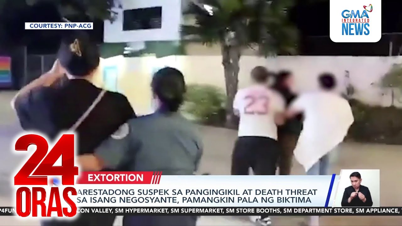 Arestadong suspek sa pangingikil at death threat sa isang negosyante ...