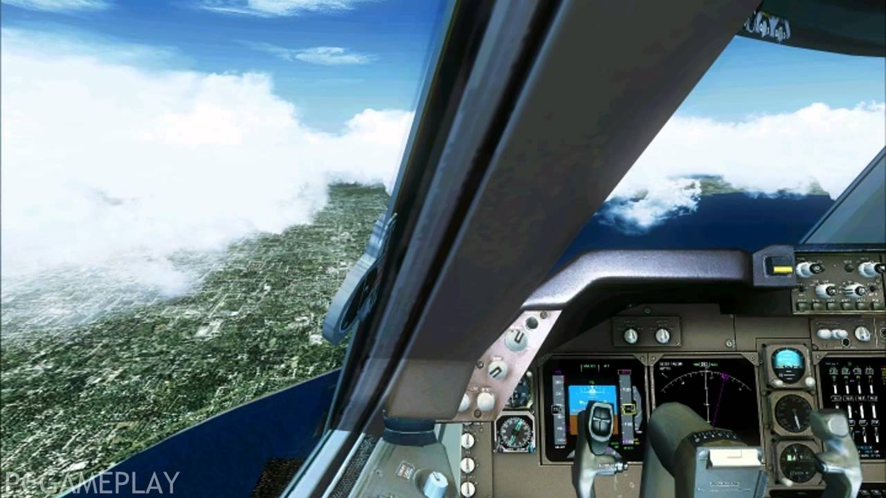 FS2004 PMDG Boeing 747-400 KLM - Landing in San Francisco (KSFO ...