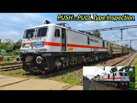 Latest New WAP7 Shed Of IR | SEALDAH WAP7 Push Pull Type Inspection ...
