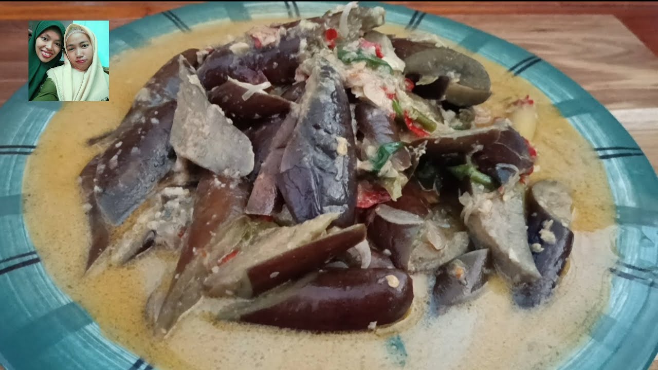 Terong santan terenak Resep emak - YouTube