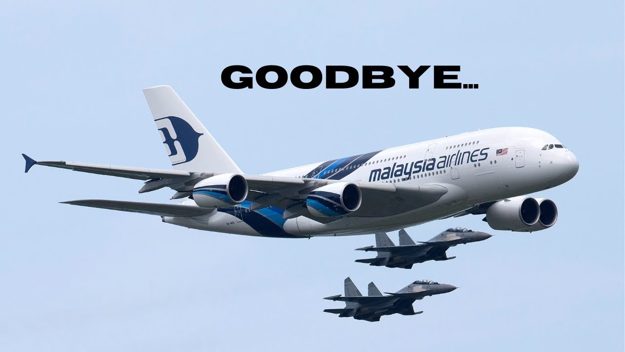 Goodbye Malaysia Airlines A380 | Tribute Video (Footage by ...
