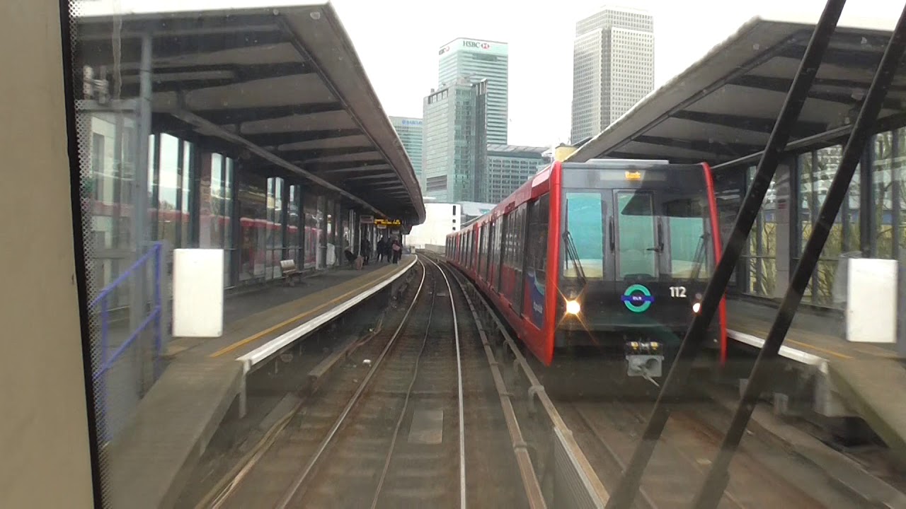 Full Journey on DLR From Bank to Woolwich Arsenal - YouTube