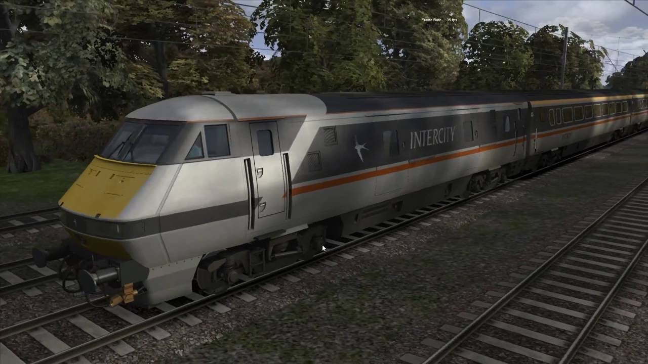 Train simulator 2016: time alteration DTG class 91 - YouTube