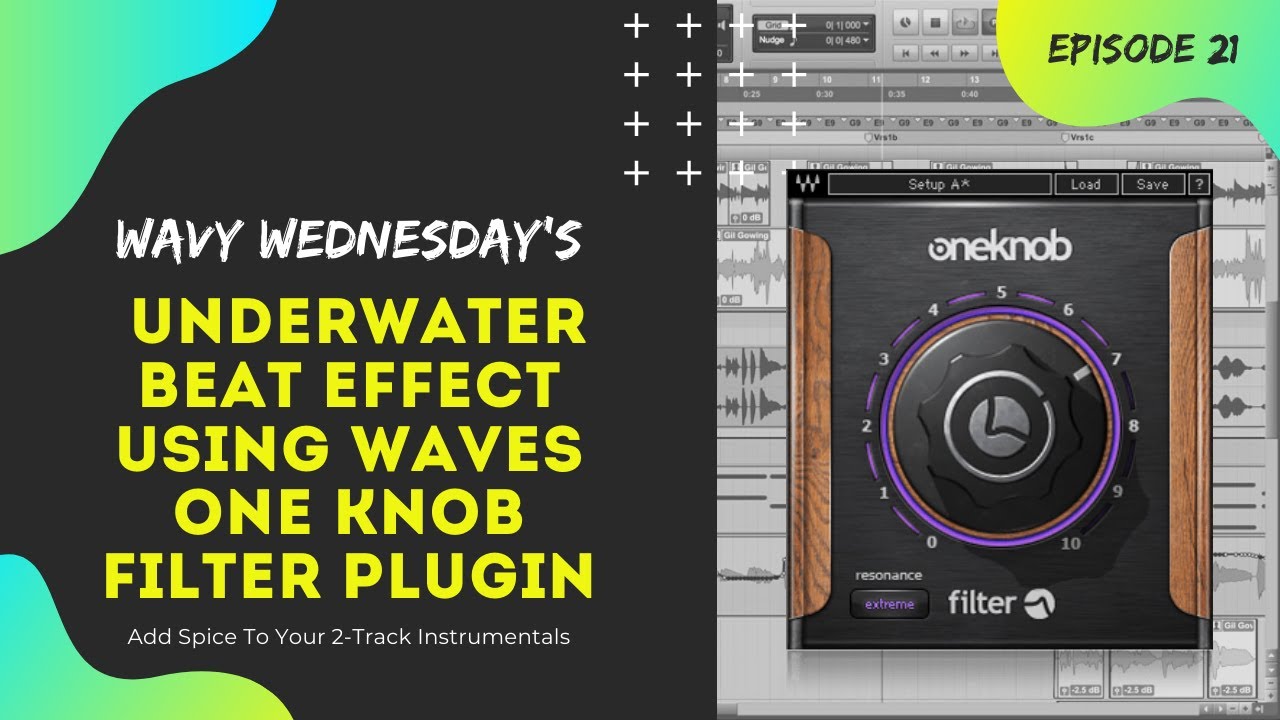 Quick & Easy Underwater Effect Using Waves One Knob Filter Plugin - YouTube