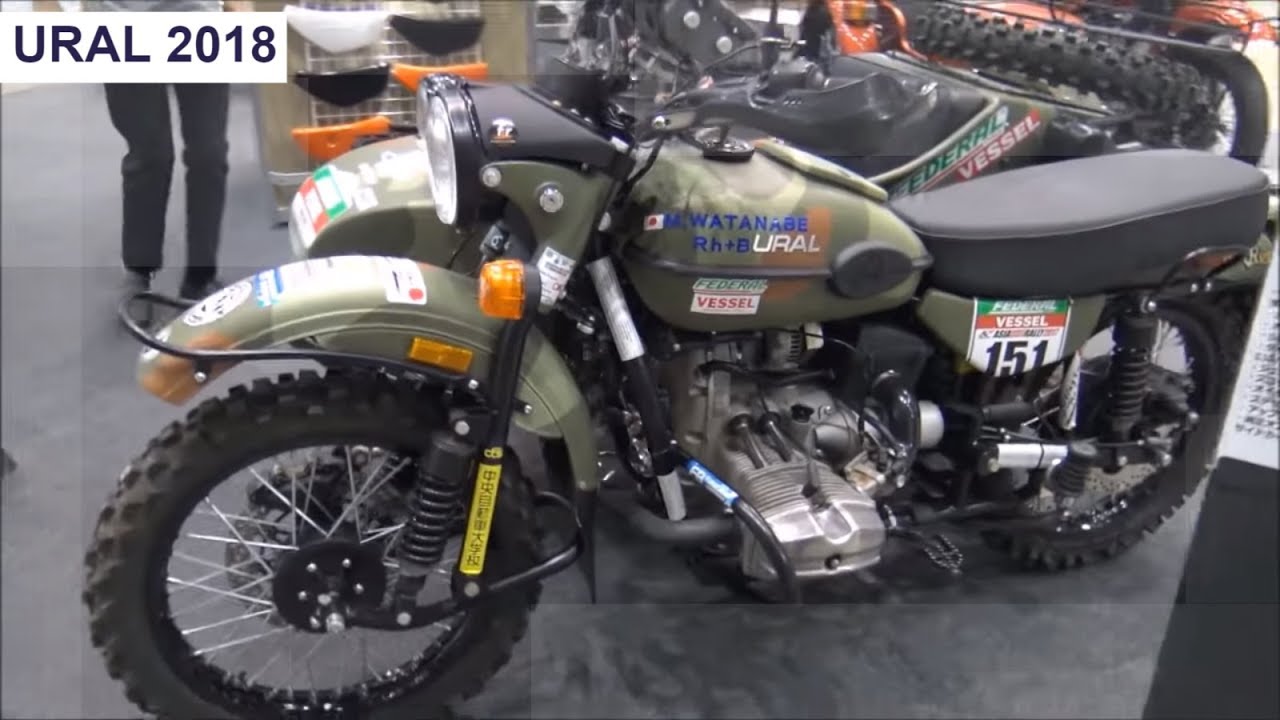 The 2018 URAL Sidecar Motorcycles (made in Russia) - YouTube