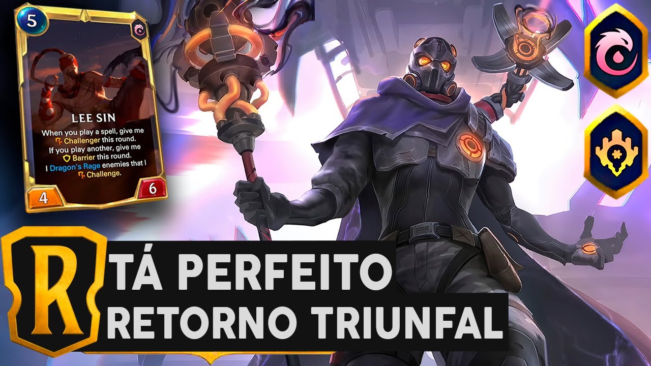 NOVO VIKTOR LEE SIN É TIER S 🤩 MELHOR DECK CONTROL DO LOR | LEGENDS OF ...