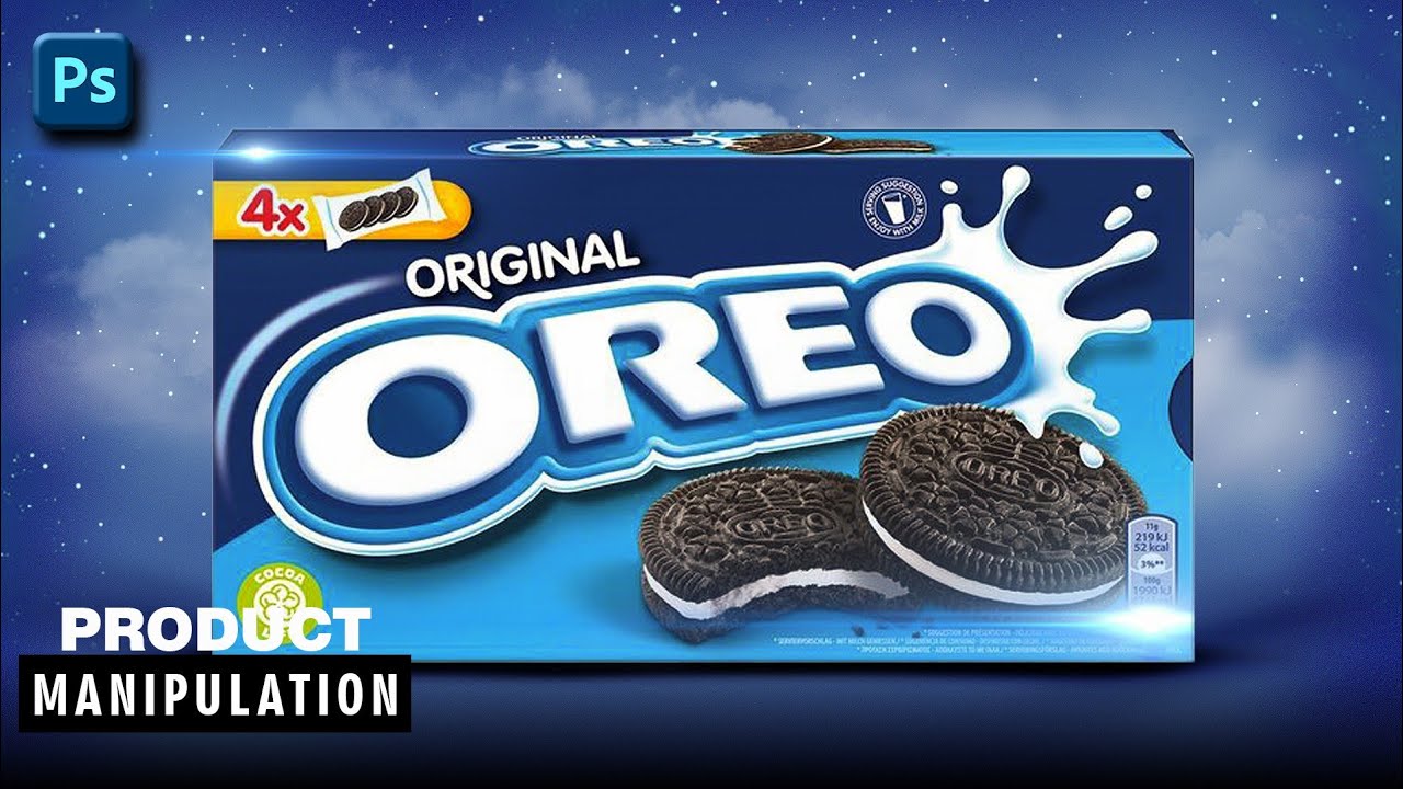 Oreo product manipulation tutorial using photoshop - photoshop tutorial ...
