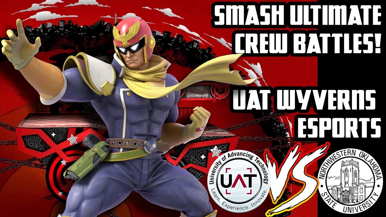 Smash Ultimate Crew Battles! UAT Wyverns 4v4 2/9/2023 - YouTube