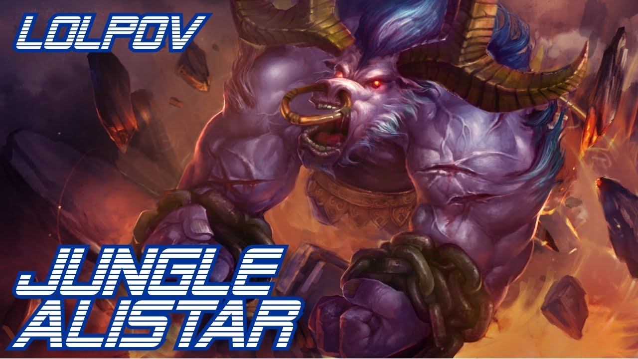 LoLPoV - Jungle Alistar #1 (League of Legends Live Commentary) - YouTube