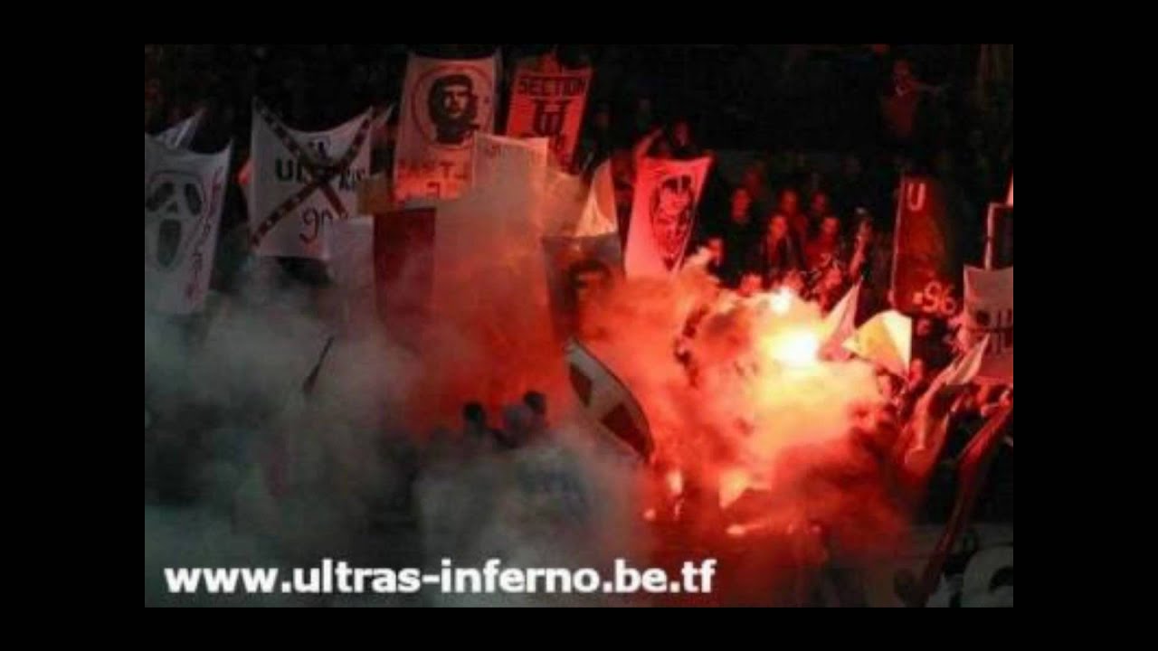 Ultras Inferno'96 - Antifa' Ultras From Liege - YouTube