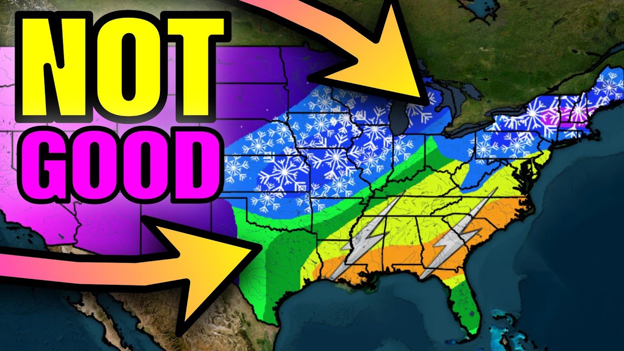 BIG Snowstorm Starts STORMY Pattern With Major Winter Storms & Polar ...