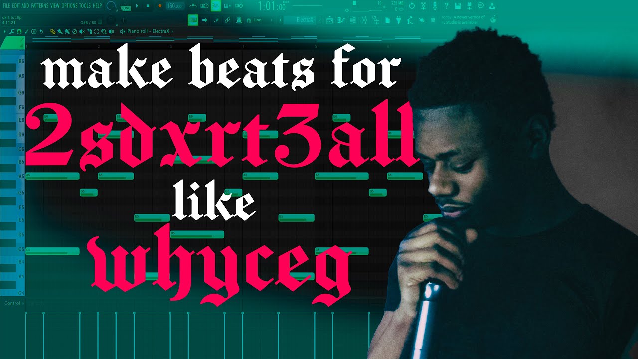 how to make ambient beats for 2SDXRT3ALL like WHYCEG | tutorial - YouTube