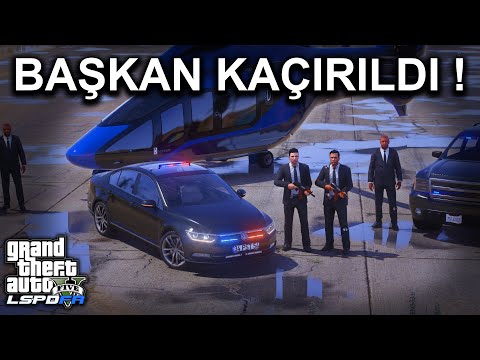 BAŞKANI REHİN ALDILAR ! | GTA 5 BAŞKAN KORUMA MODU