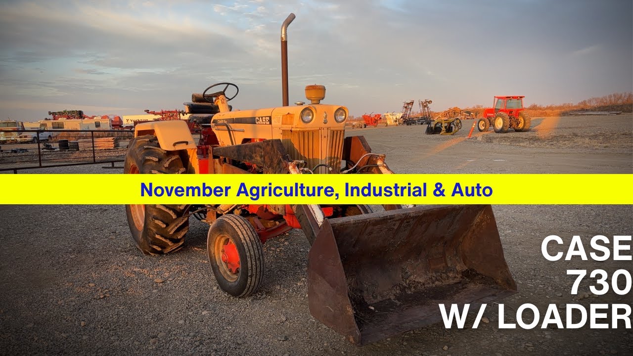 CASE 730 W LOADER I-225579 - YouTube