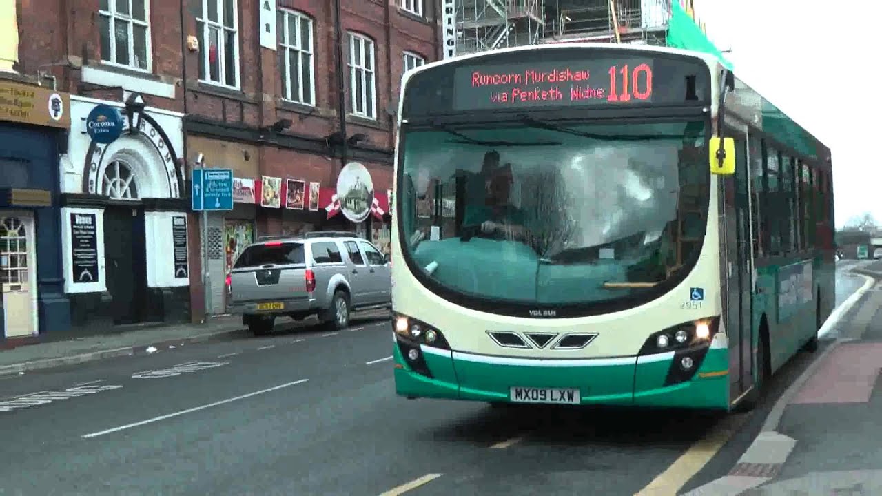 WARRINGTON BUSES MARCH 2012 - YouTube