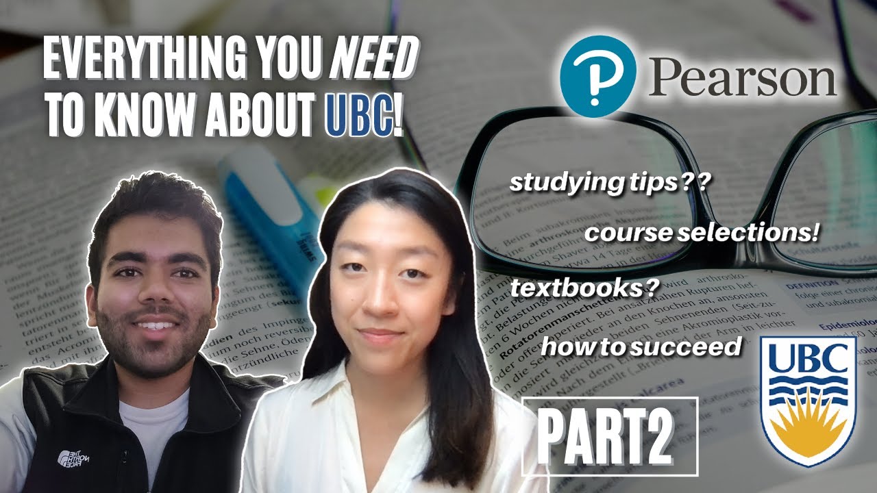 UBC Students Q&A | TEXTBOOKS, COURSE SELECTION, & MORE | Back2School ...