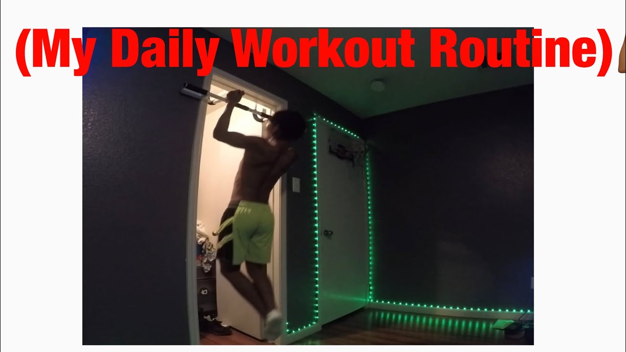 (My Daily Workout Routine!) - YouTube