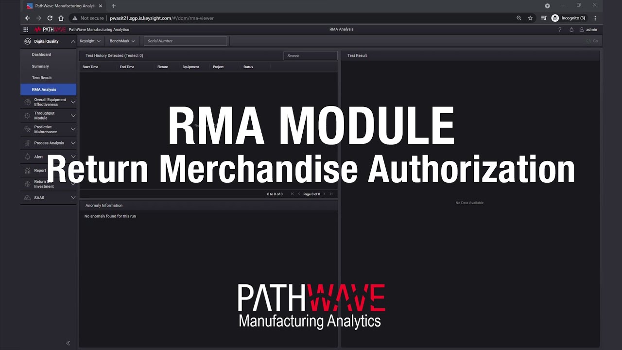 PMA Insights Inside: RMA Module - YouTube
