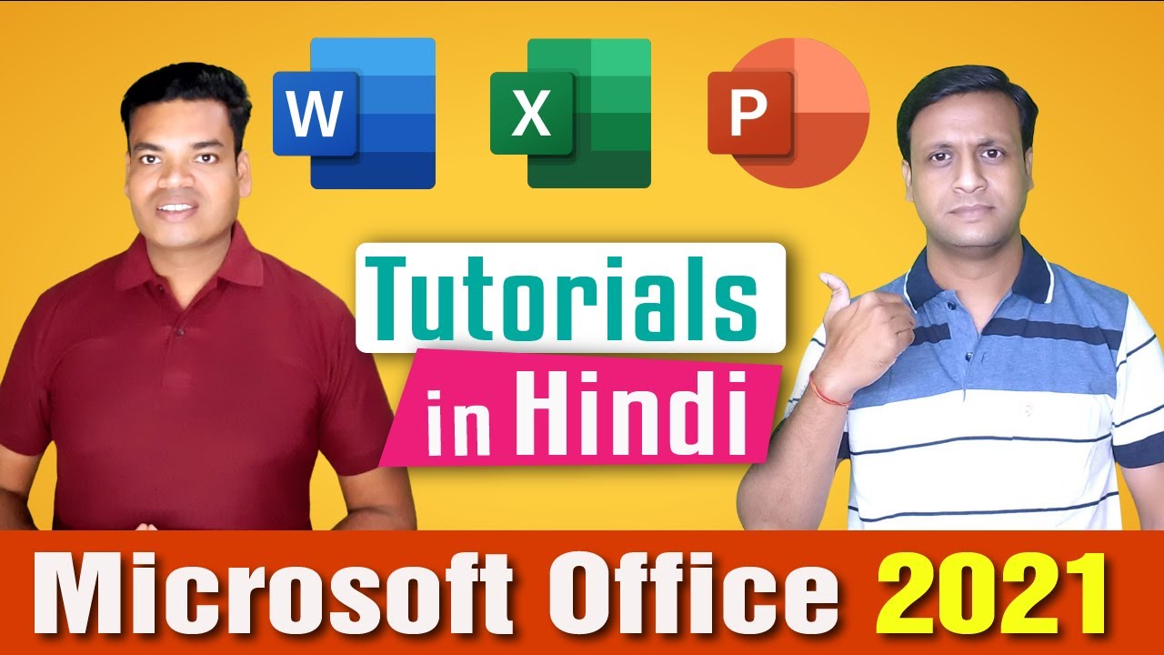 Microsoft Office 2021 Tutorials in Hindi - YouTube
