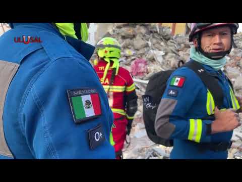Meksika'dan gelen 150 kişilik arama kurtarma ekibi Adıyaman'da
