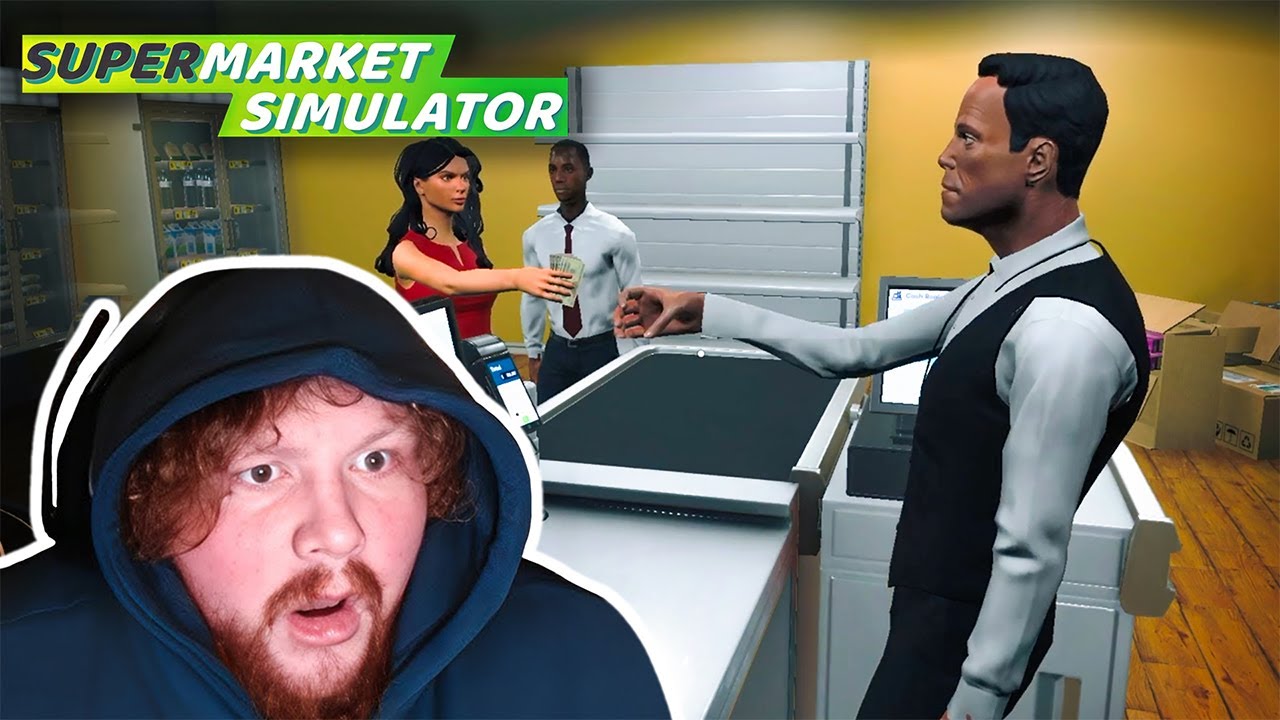 Best Of CaseOh Supermarket Simulator! (FUNNY MOMENTS) - YouTube