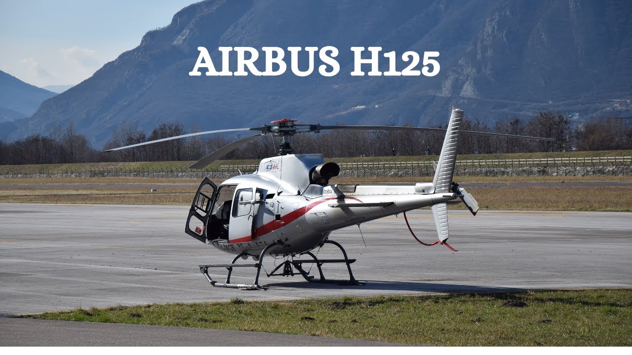 SPECTACULAR ARRIVAL - AIRBUS HELICOPTER H125 - YouTube