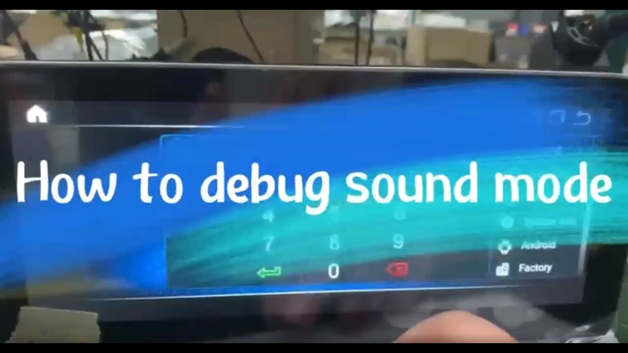 680 series solves how to debug sound mode - YouTube