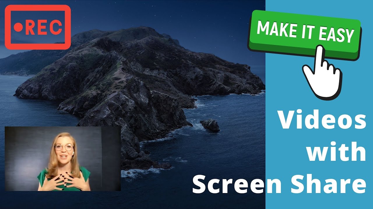 How to make a video with screen share: super easy walkthrough videos ...