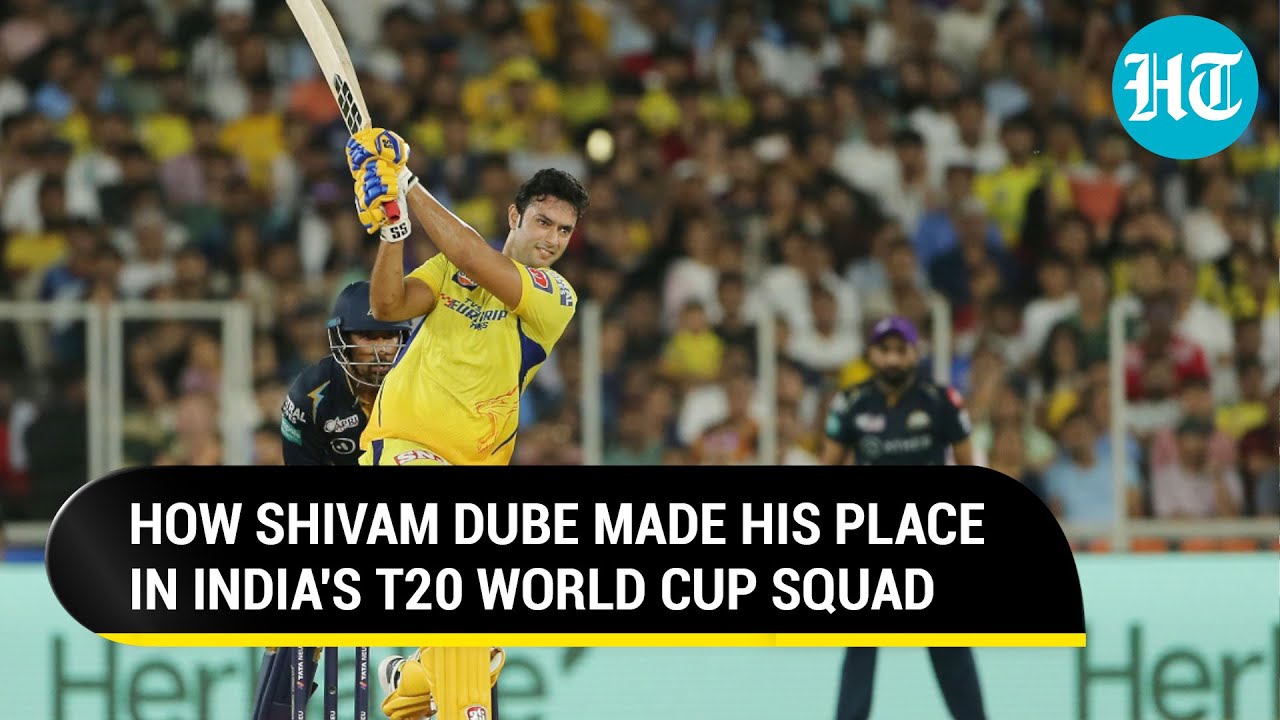 The Stunning Transformation Of Shivam Dube | Watch Remarkable Journey of Shivam Dube | T20 World ...