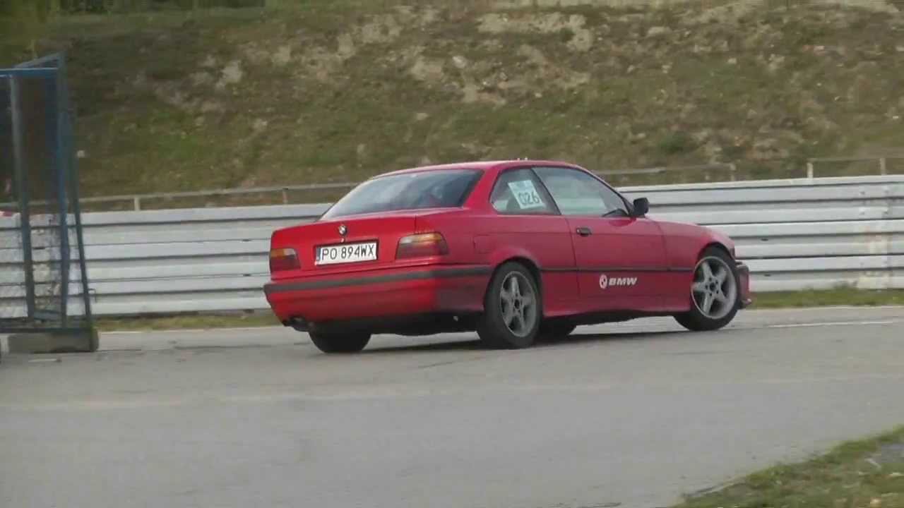 VI SuperOes Tor Poznań 2013 - Piotr Marcinkiewicz - BMW E36 - YouTube