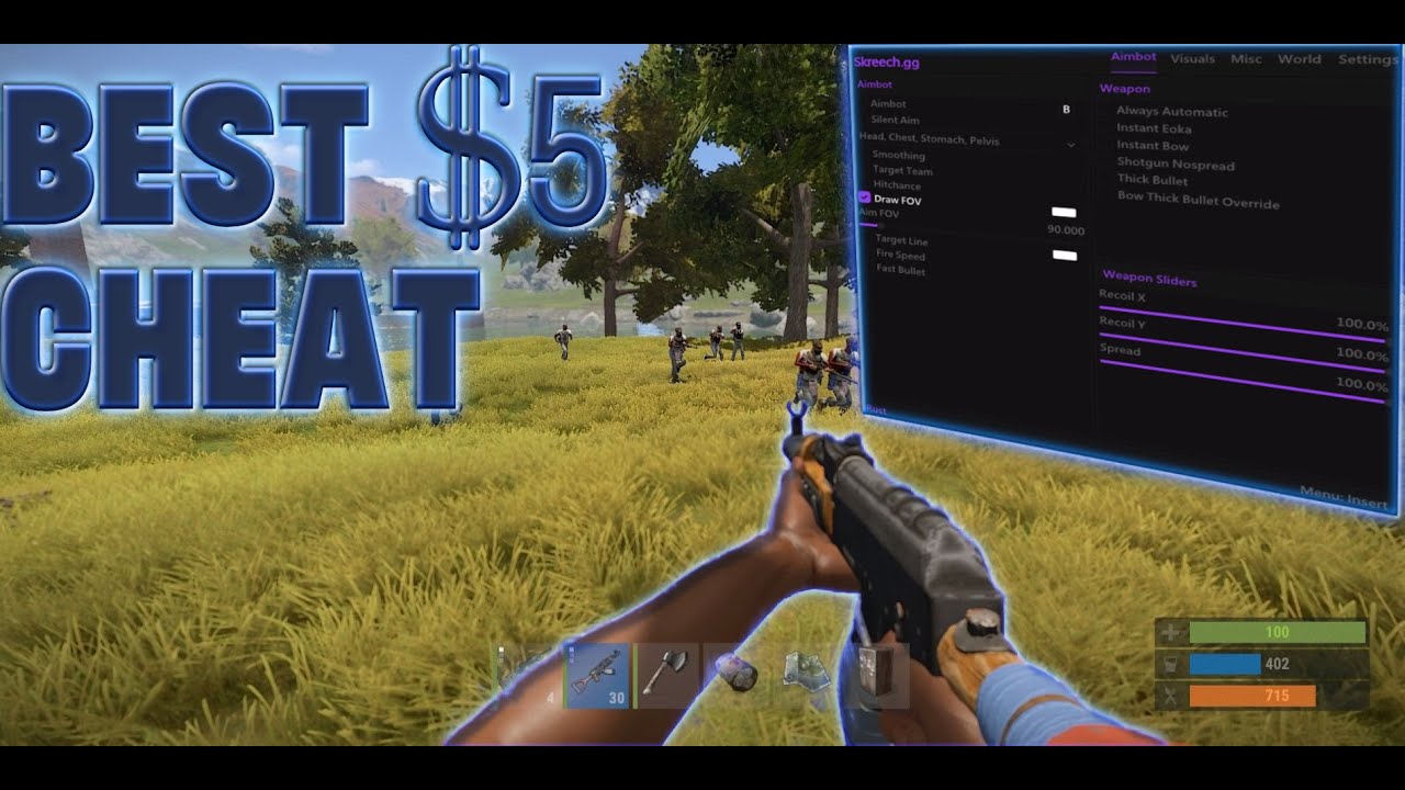 Making Clans MAD (cheating in Rust) - YouTube