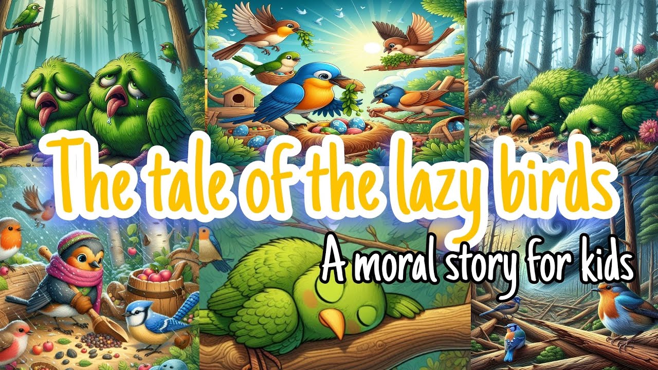 The tale of the lazy birds - YouTube