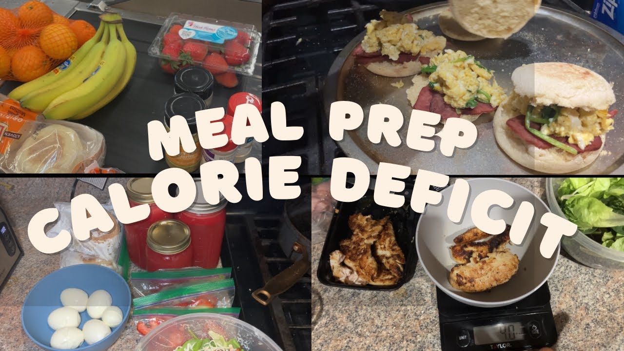 EP.2 Meal PREP:Calorie Deficit - YouTube