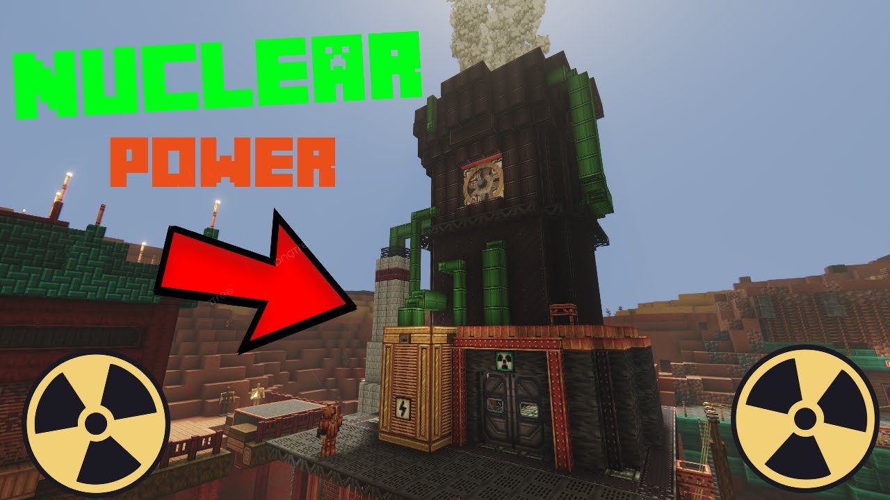 I made a NUCLEAR GENERATOR in minecraft Create mod! - YouTube