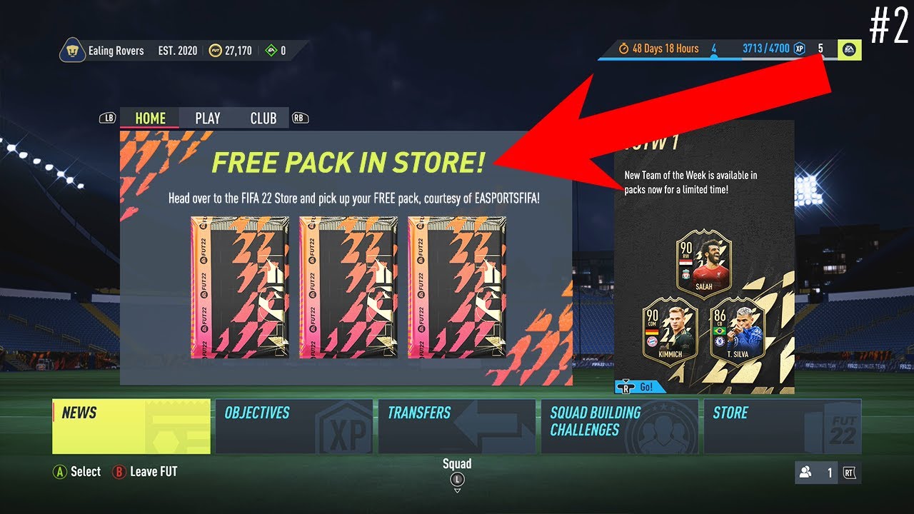 another FREE PACK on FIFA 22 ULTIMATE TEAM... #FIFA22 - YouTube