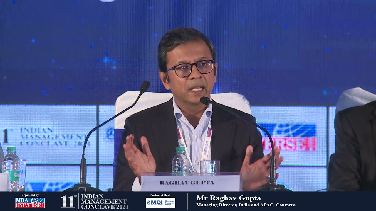 Mr Raghav Gupta, Managing Director, India and APAC, Coursera - YouTube