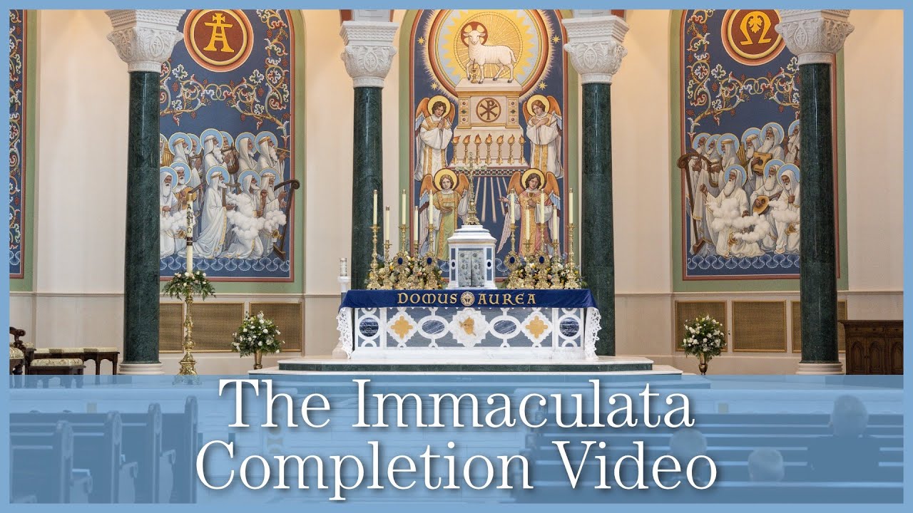 The Immaculata Completion Video - Building The Immaculata - YouTube
