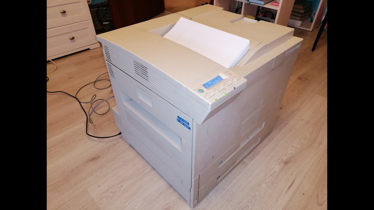 Продаю принтер HP LaserJet 8100N - YouTube