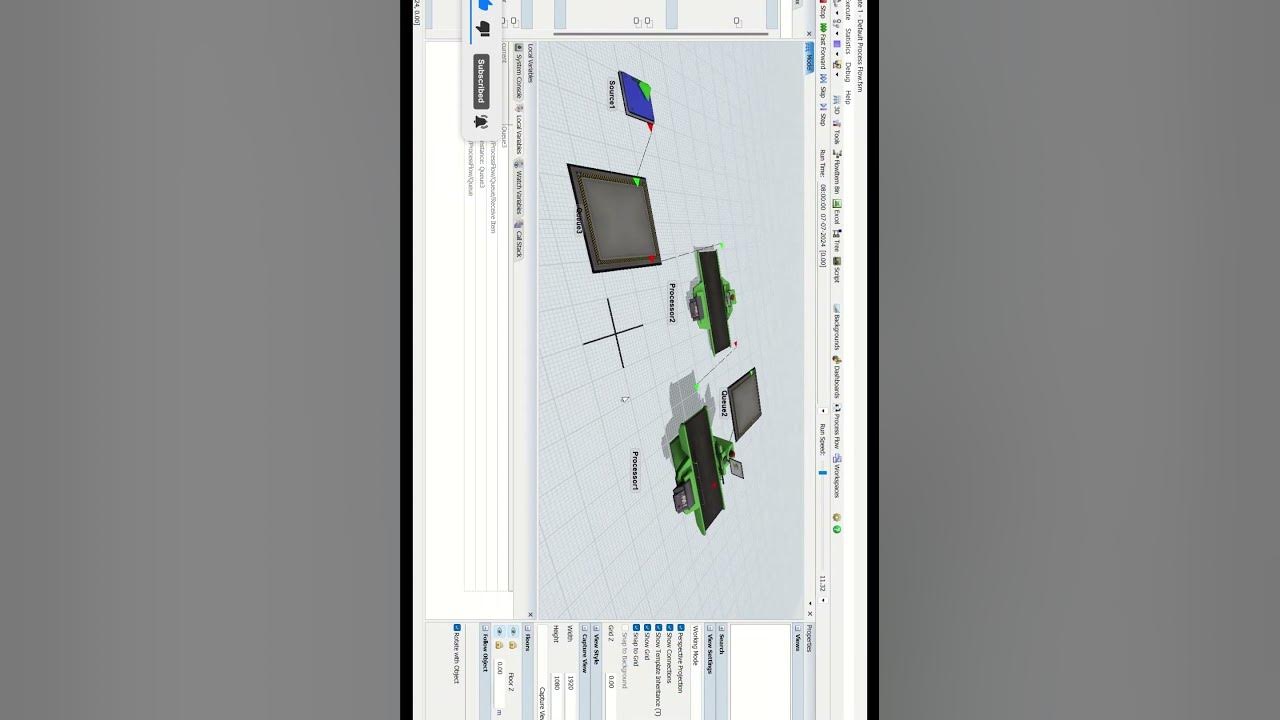 Short 2| Can You Convert Processor Like This | Simulation Process Flow | Flexsim Tutorial | BE ...