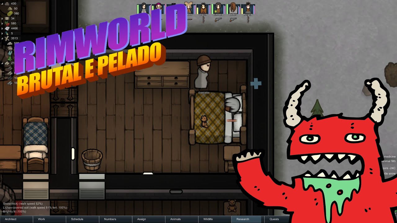 JÁ É NATAL - BRUTAL E LARGADO 22 - #rimworld - YouTube