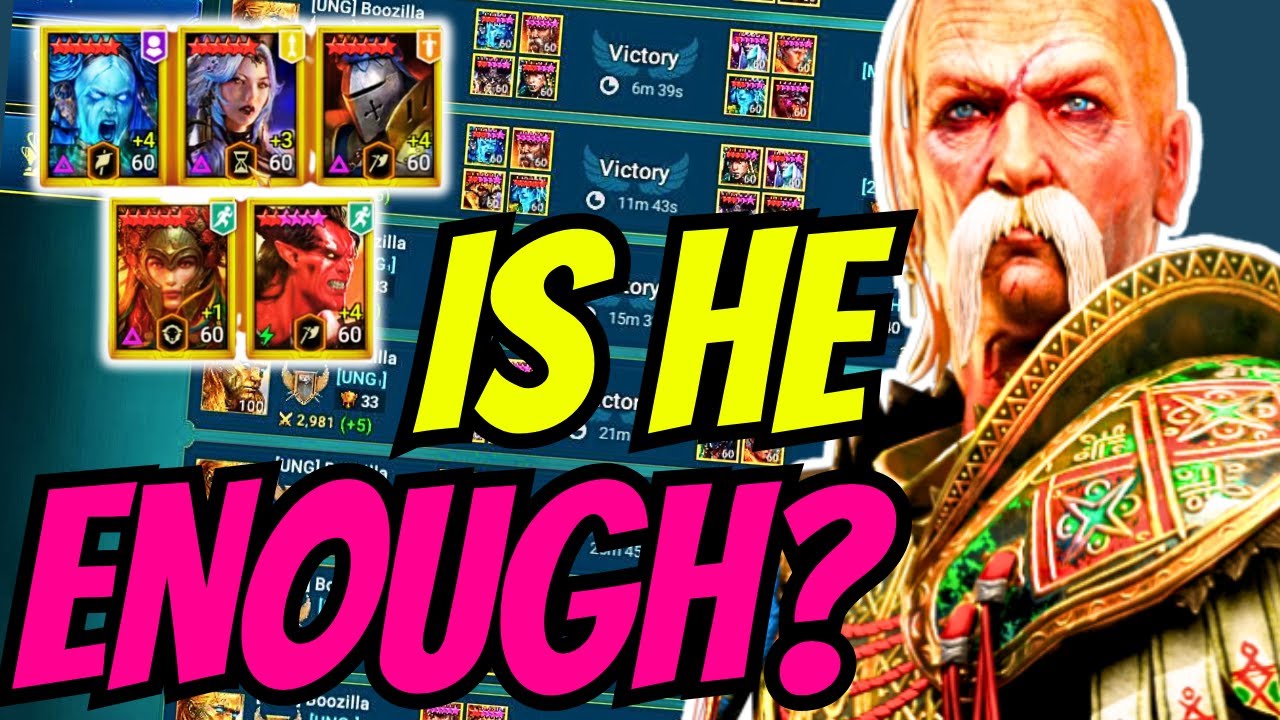 LIVE ARENA GOLD 1 F2P END GAME TARAS FIRST TEST VS KRAKENS | RAID ...