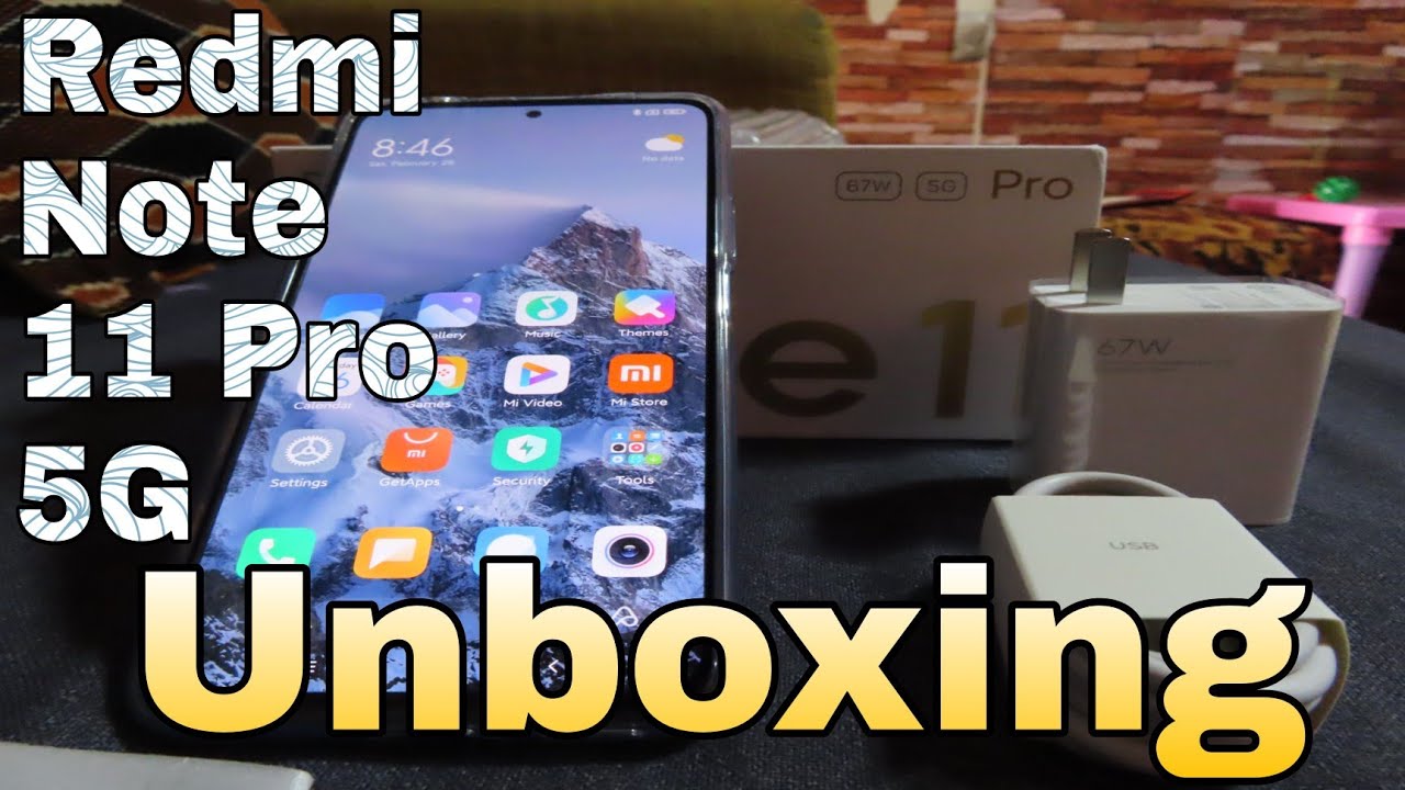 XIAOMI REDMI NOTE 11 PRO 5G（china version) UNBOXING - YouTube